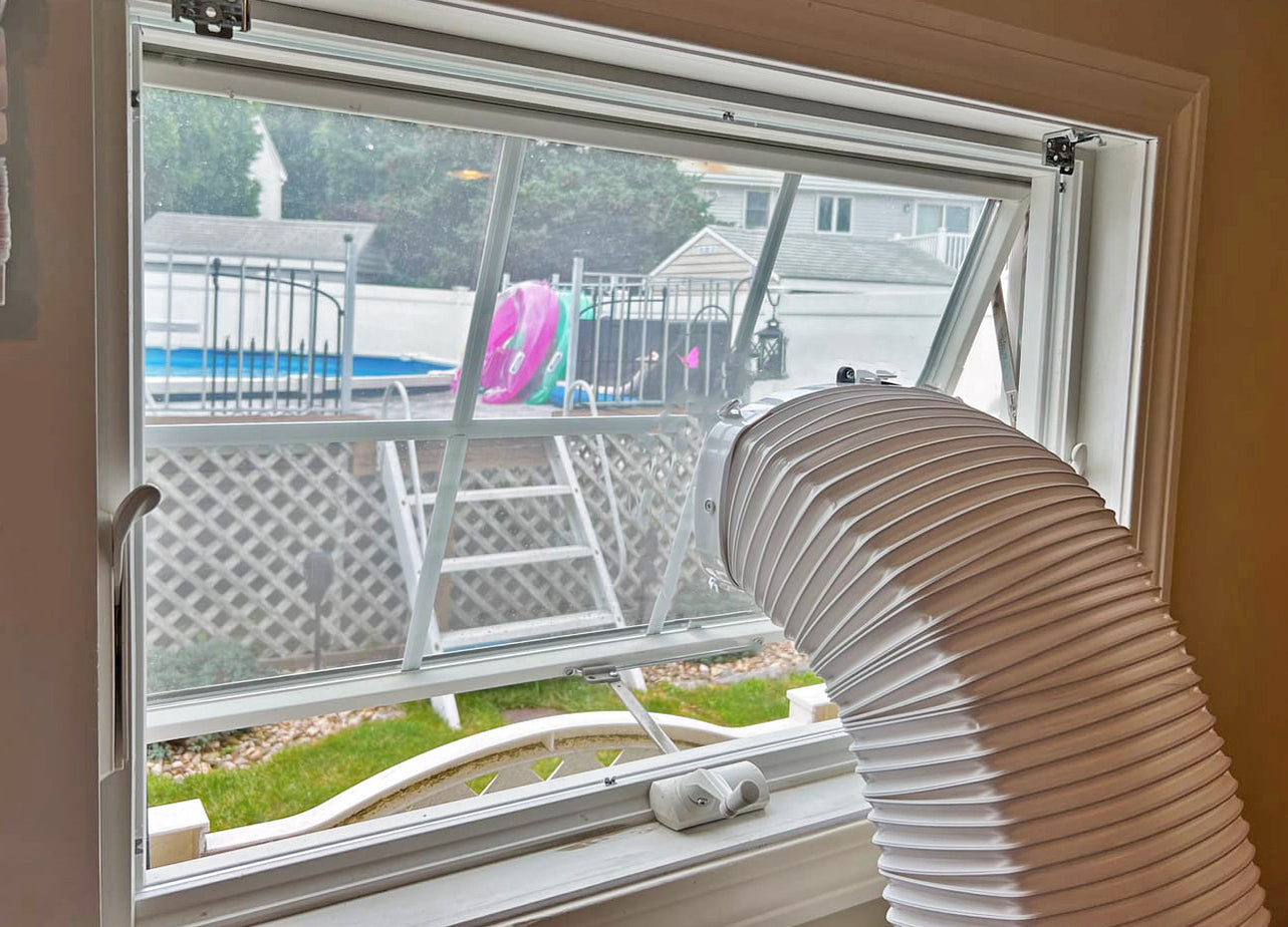 Custom Portable AC Window Kit for Awning and Basement Windows ...