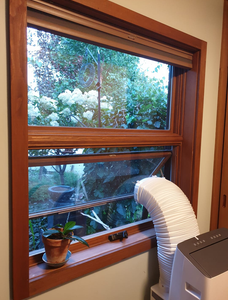 Custom Portable AC Vent Kit for Awning & Basement Windows — Martinson ...