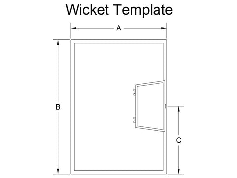 Wicket Template — Martinson Manufacturing