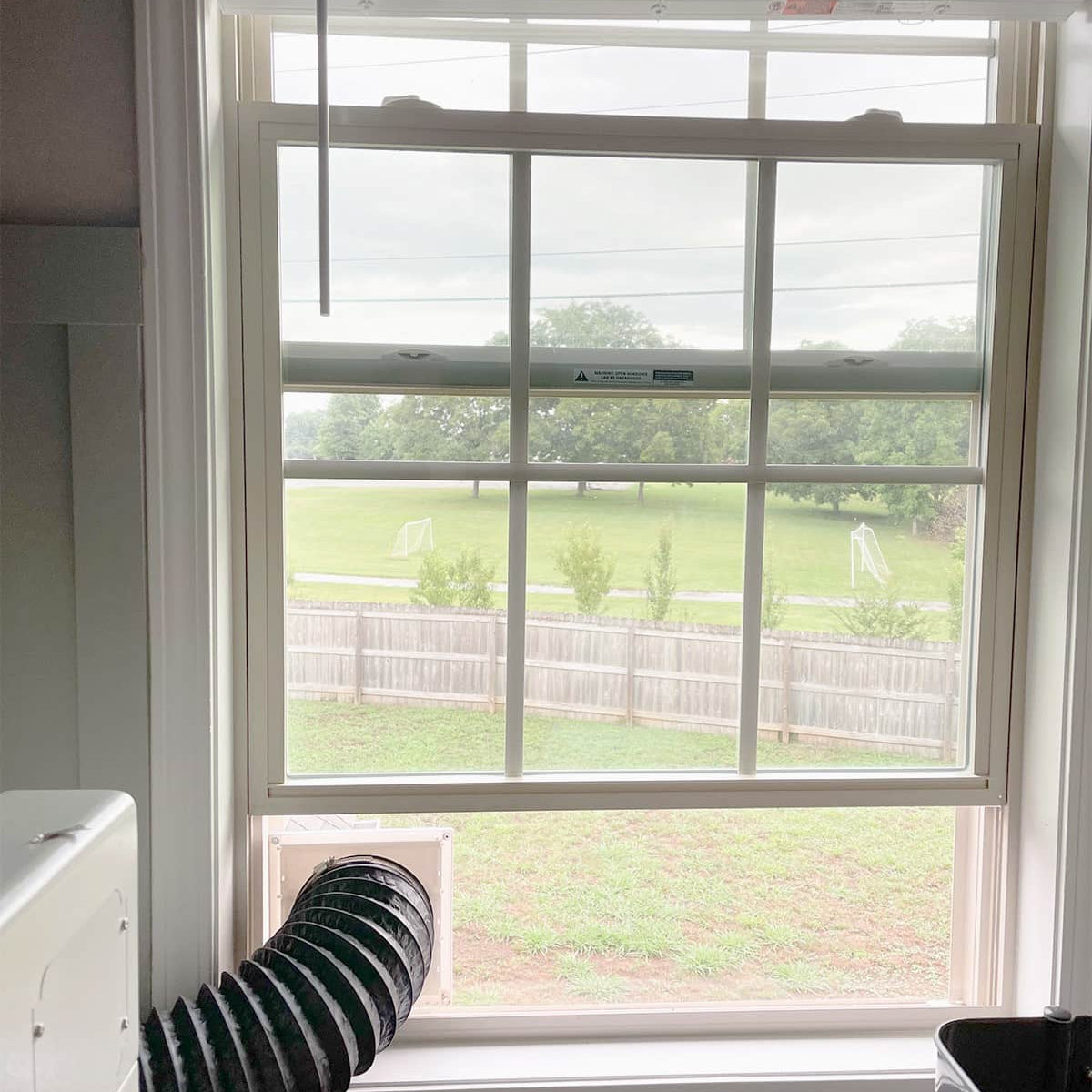Custom Portable AC Window Kit for Hung Window — Martinson Manufacturing